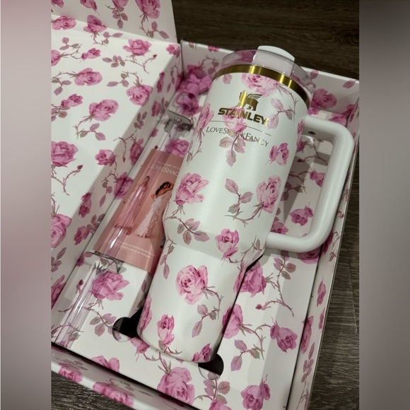 Stanley | Dining | Rare Stanley X Love Shack Fancy4oz Quencher | Poshmark